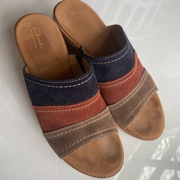 Clarks | Shoes | Clarks Artisan 3 Inch Wedge Shoe | Poshmark